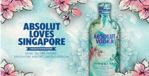 Absolut Singapore celebrates the 'Garden City' with DFS at Changi