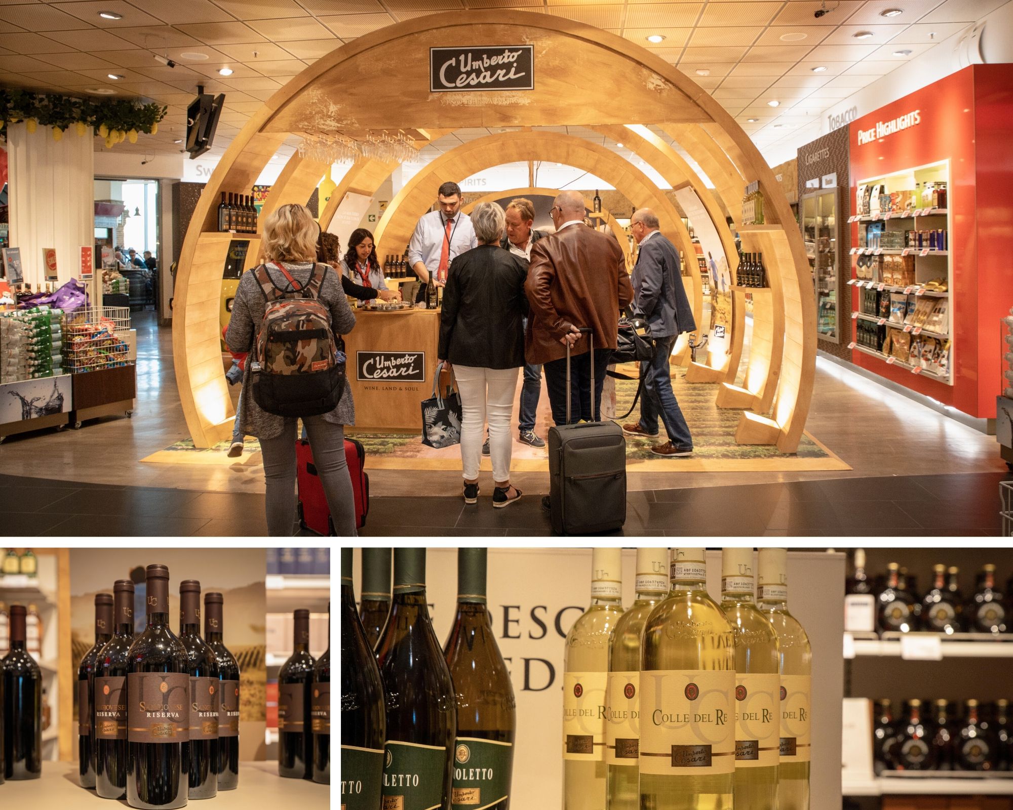 Heinemann and Umberto Cesari unveil wine barrel promotion at Bologna ...