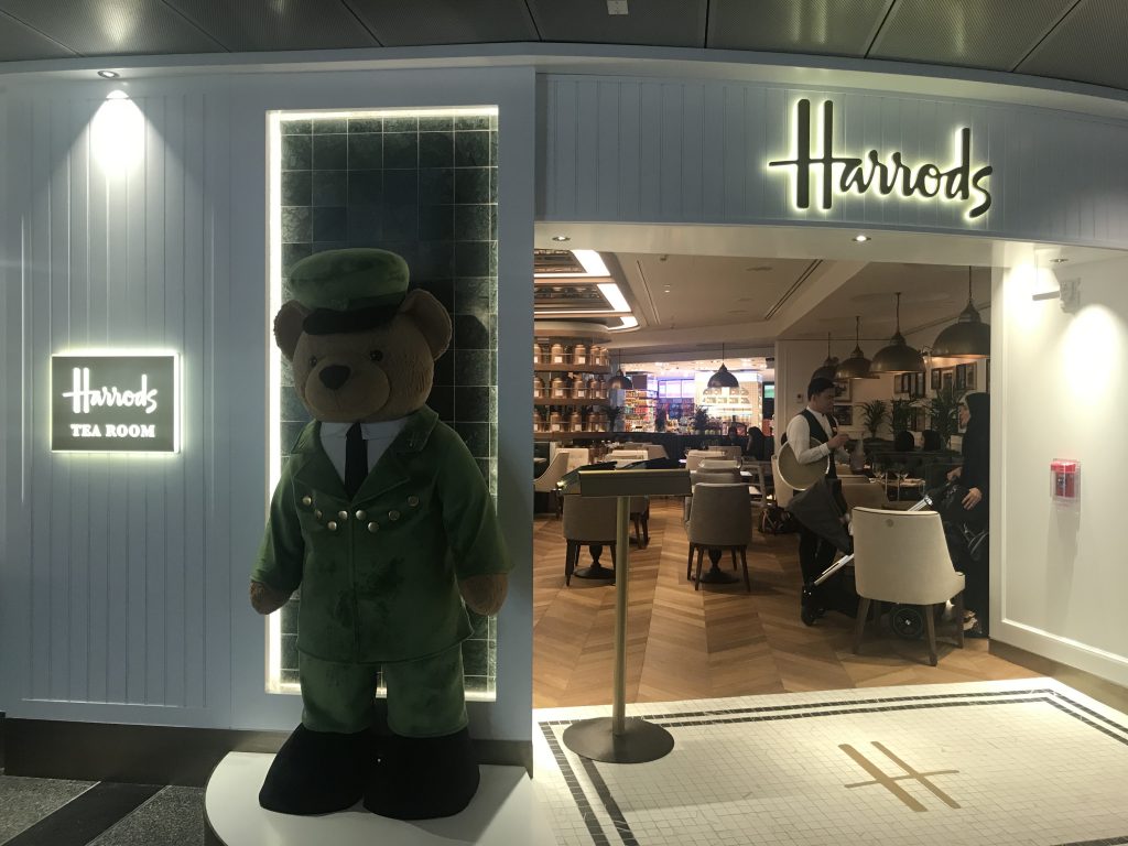 Harrods & Qatar Duty Free focus on tea room experience at Hamad ...