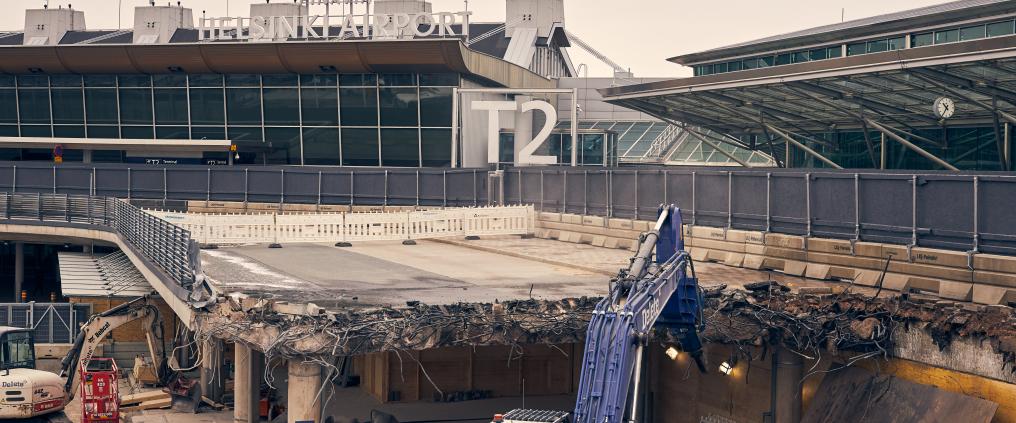 Finavia starts Helsinki Airport’s Terminal 2 renovation a year in advance