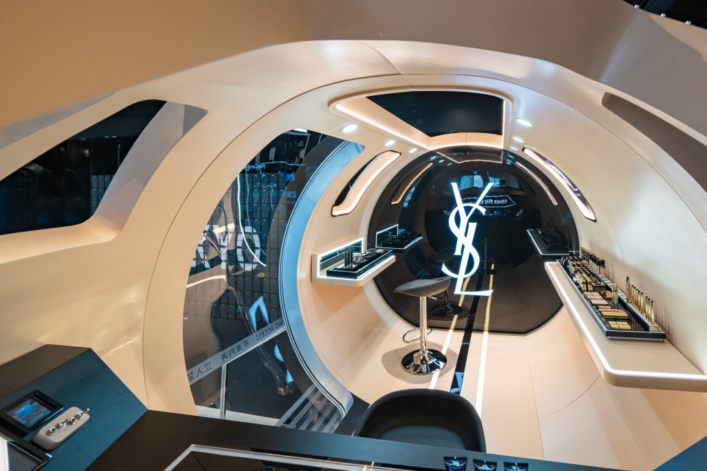 YSL Beauté channels All Hours Airport beauty glamour at Haneda