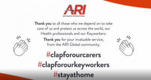 ARI shows appreciation to key workers across the world