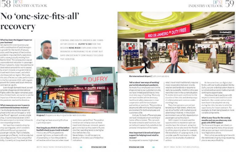 No 'one size fits all' recovery: Dufry Group's Rene Riedi