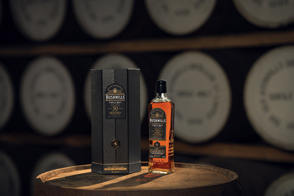 Bushmills unveils GTR-exclusive The Causeway Collection