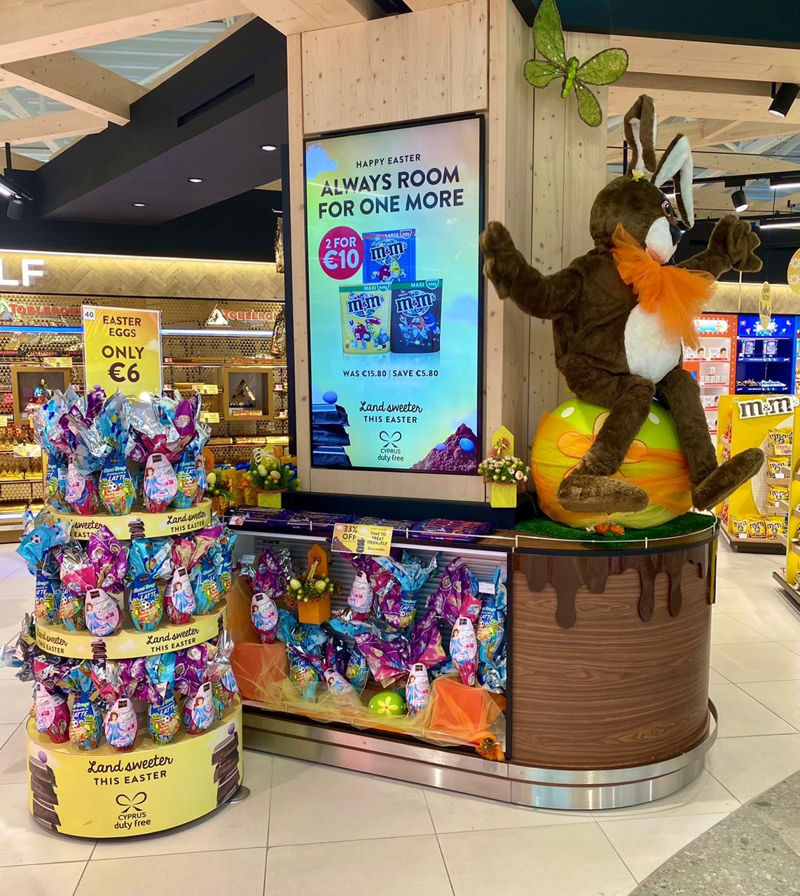 ARI runs Easter activation at Cyprus Duty Free