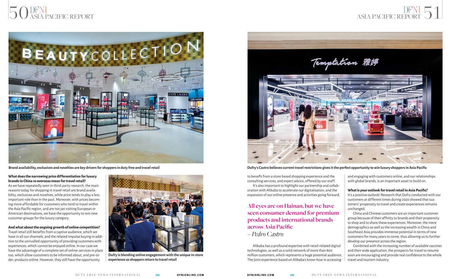 Dufry talks ‘strong demand’ for luxury and iconic products in Asia