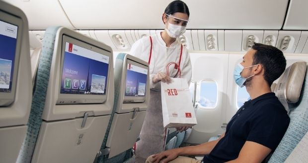 Online pre-order drives inflight sales growth for Emirates