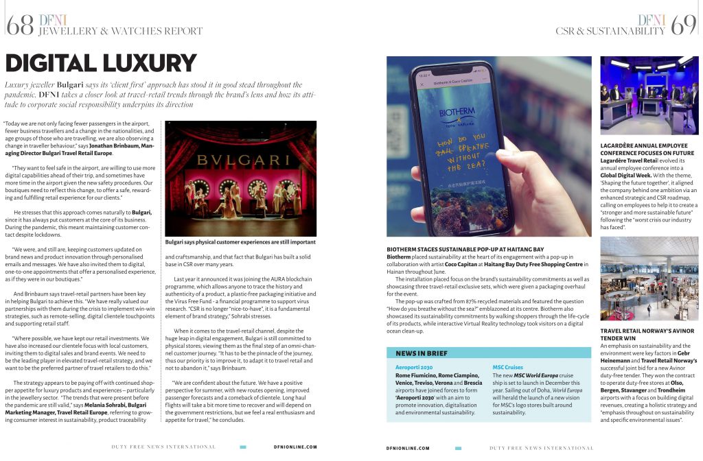 Digital Luxury: Inside Bulgari’s client-first approach to the pandemic