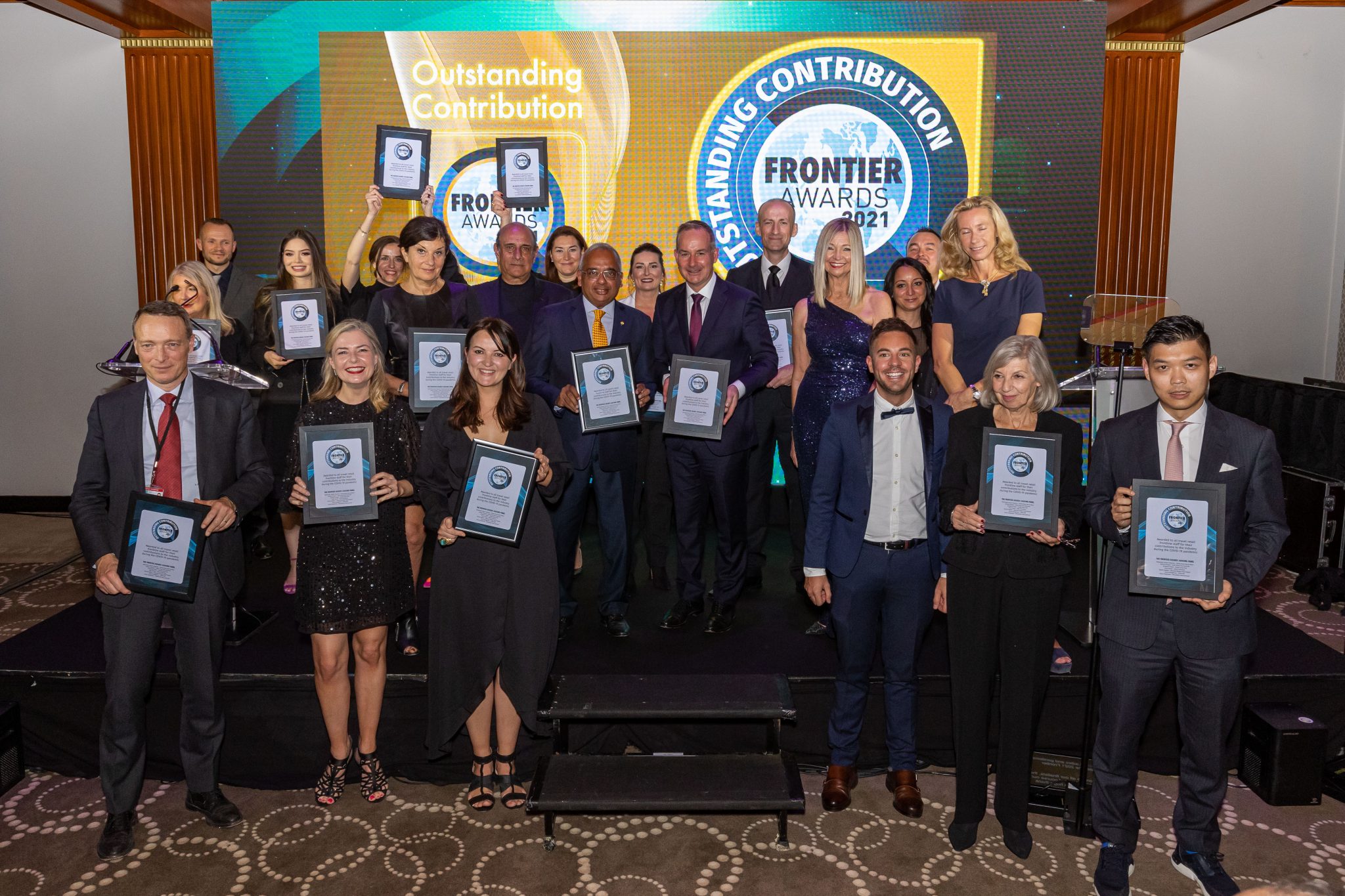Frontline staff recognised with Outstanding Contribution prize at 2021 ...