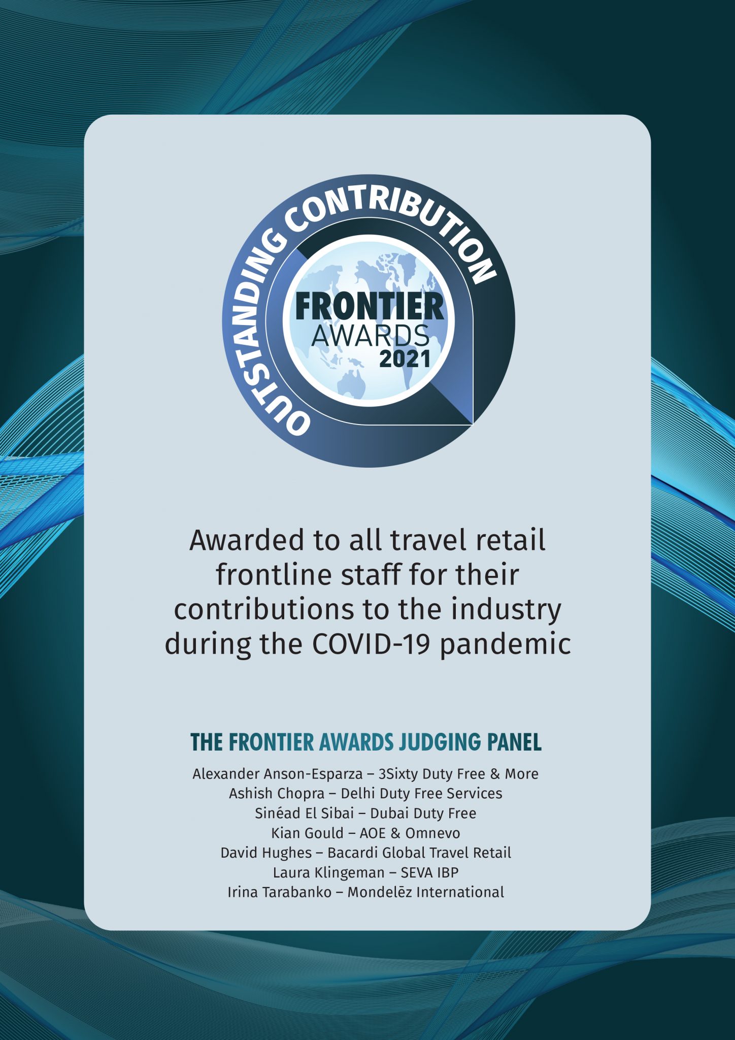 Frontline staff recognised with Outstanding Contribution prize at 2021 ...