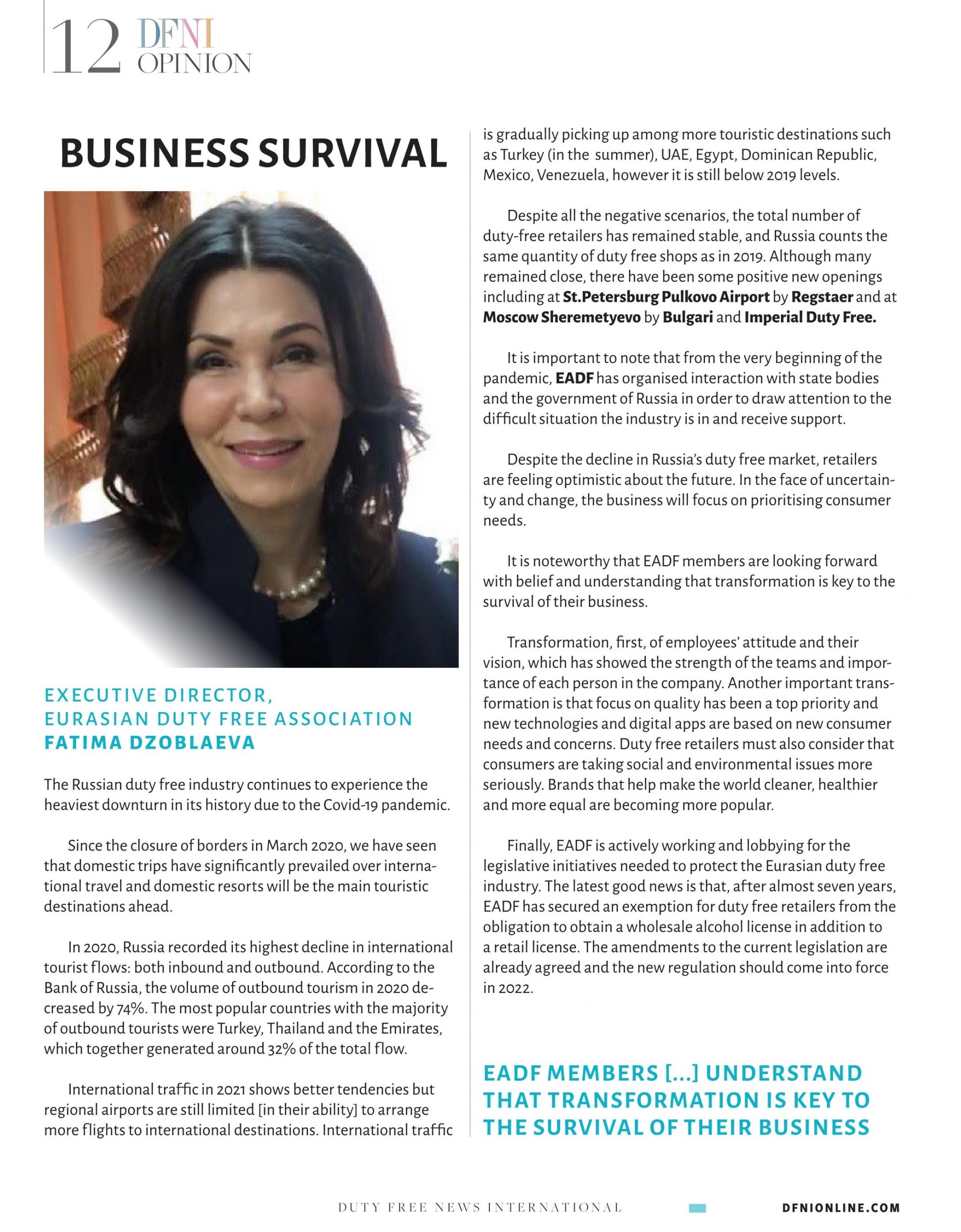 Opinion: 'Transformation is the key to survival'