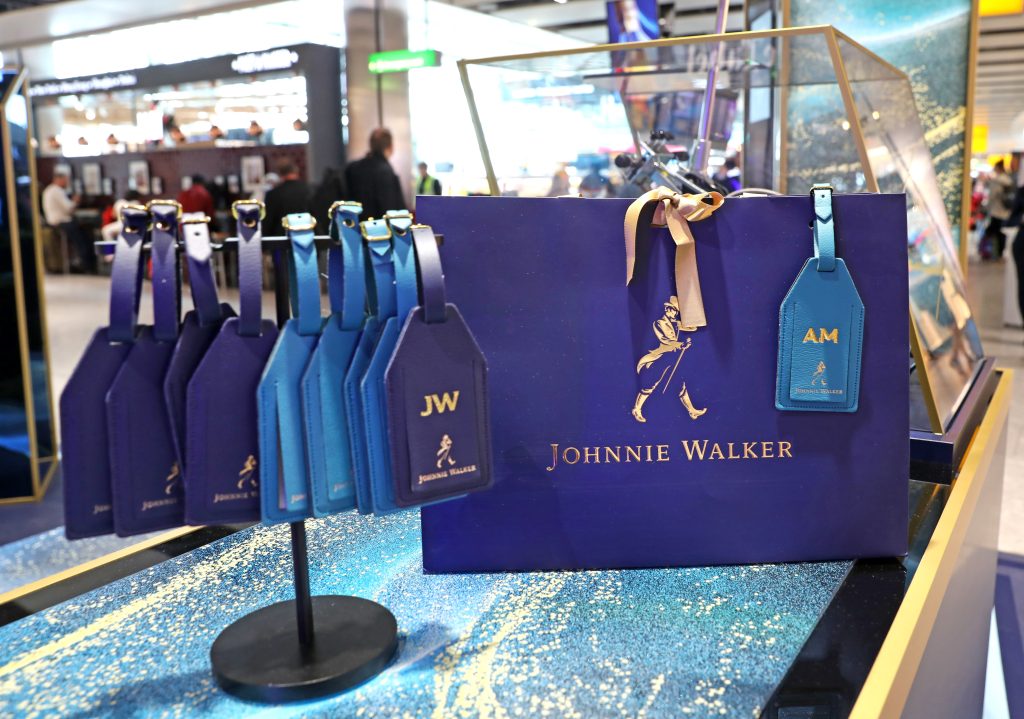 Diageo opens Johnnie Walker Blue Label pop-up at Heathrow T5