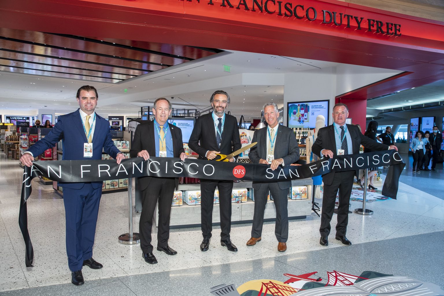 DFS celebrates 50 years at SFO