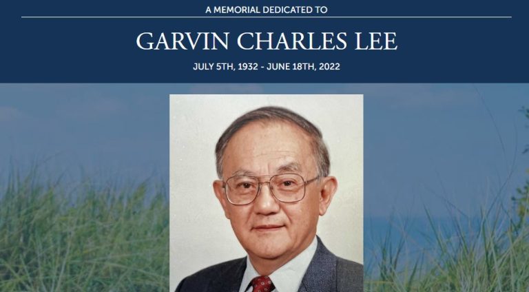 In memory of Blue Water Bridge Duty Free Founder Garvin Lee