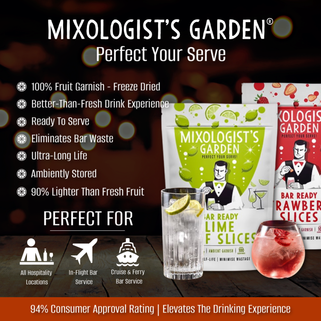Mixologist's Garden offers sustainable drinks garnish