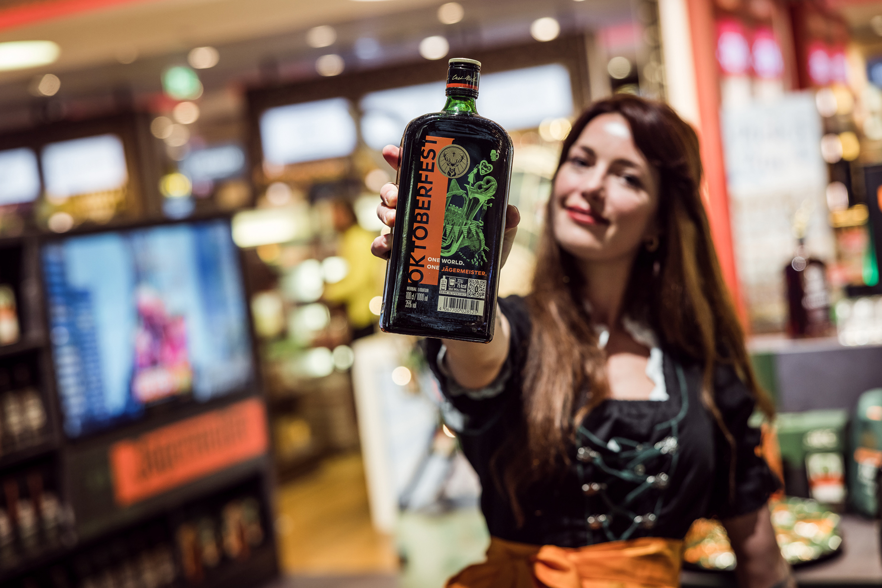 Jägermeister celebrates Oktoberfest at Munich Airport