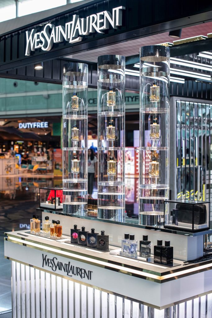 YSL creates first Beauty Zone pop-up at Barcelona Airport