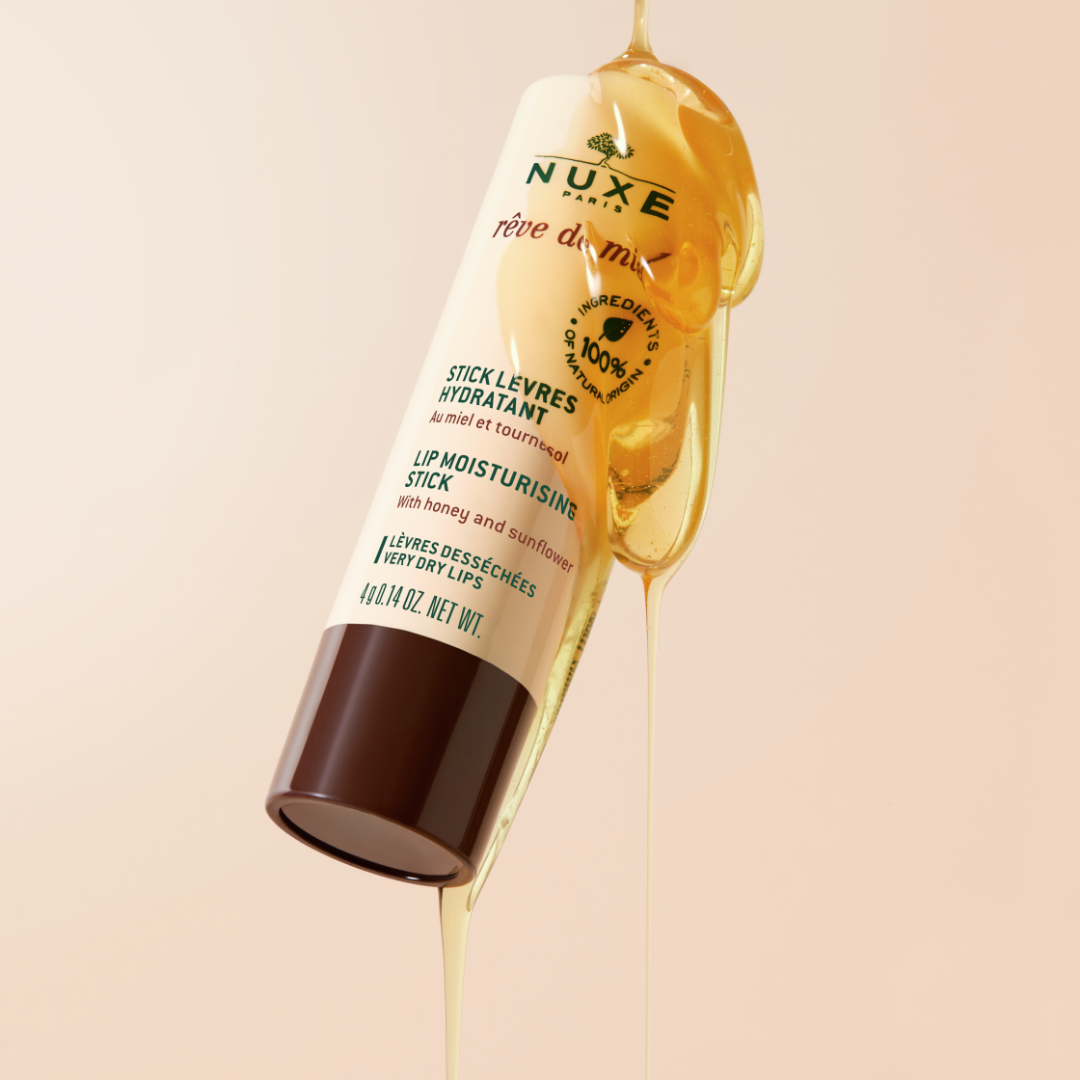 Nuxe new formula Reve de Miel lip balms launch into travel retail