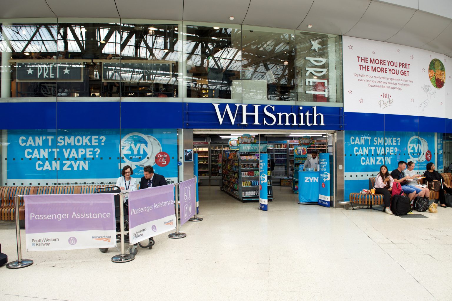 Swedish Match continues travel retail growth with WHSmith
