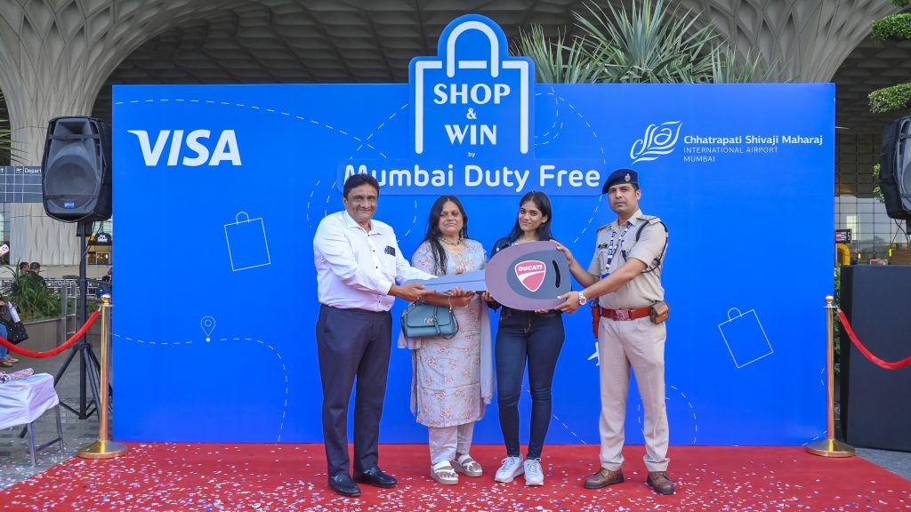 Mumbai Duty Free shop and win event celebrates return of travellers