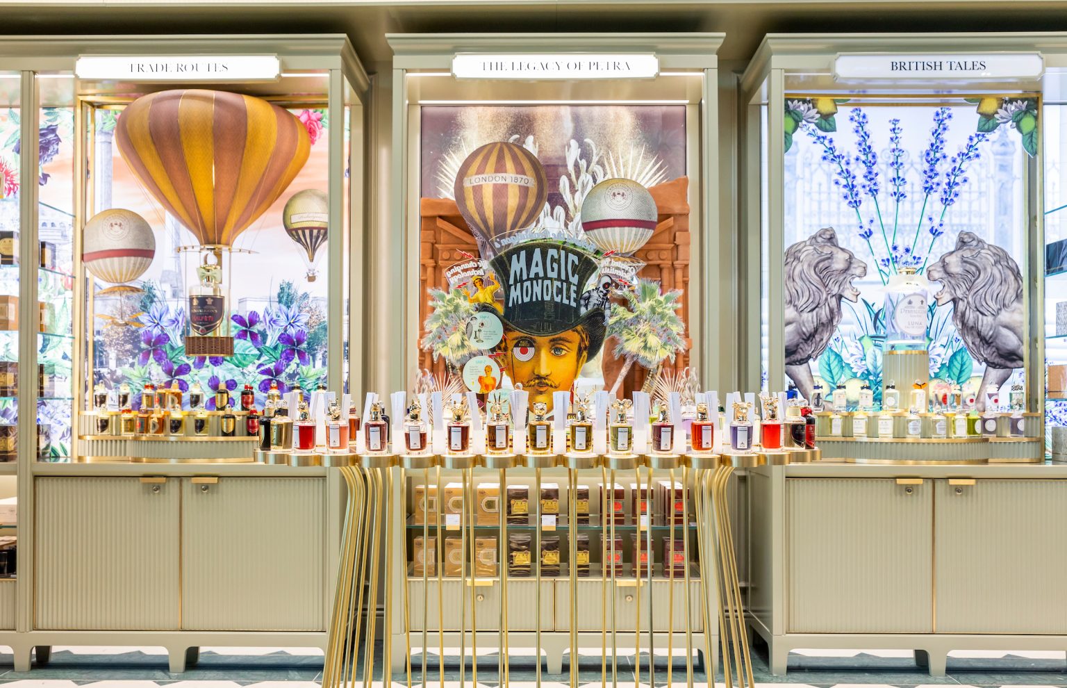 Brilliantly British Penhaligon’s experience opens at Heathrow T5