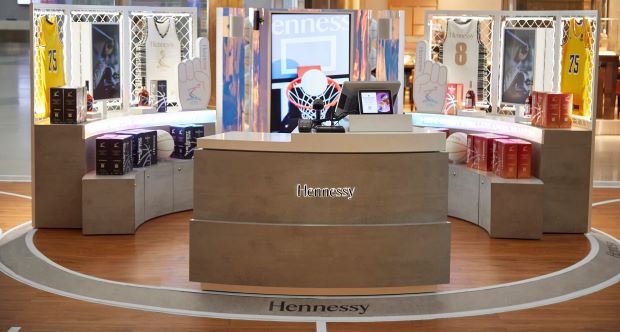 Hennessey and DFS celebrate basketball collaboration at LAX