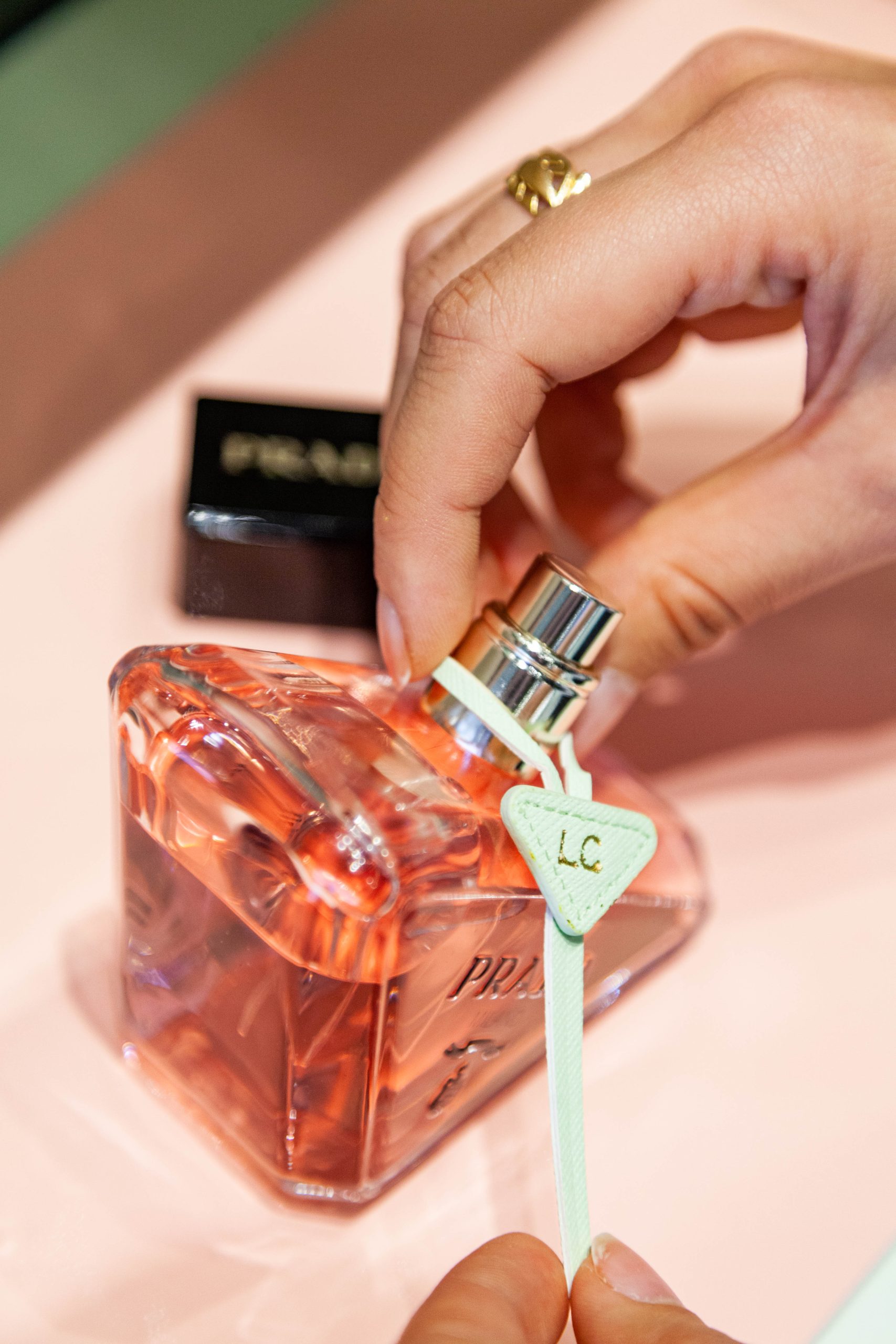 First Prada Beauty pop-up at Paris airport sparkles with winter ...