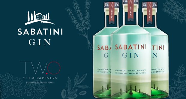 Tuscany's Sabatini Gin to enter travel retail with 2.0 & Partners