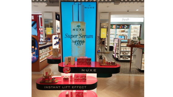 Nuxe features “60 seconds to transform your skin” activation at La ...