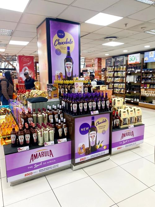Distell and Big Five Duty Free showcase Amarula Chocolate liqueur