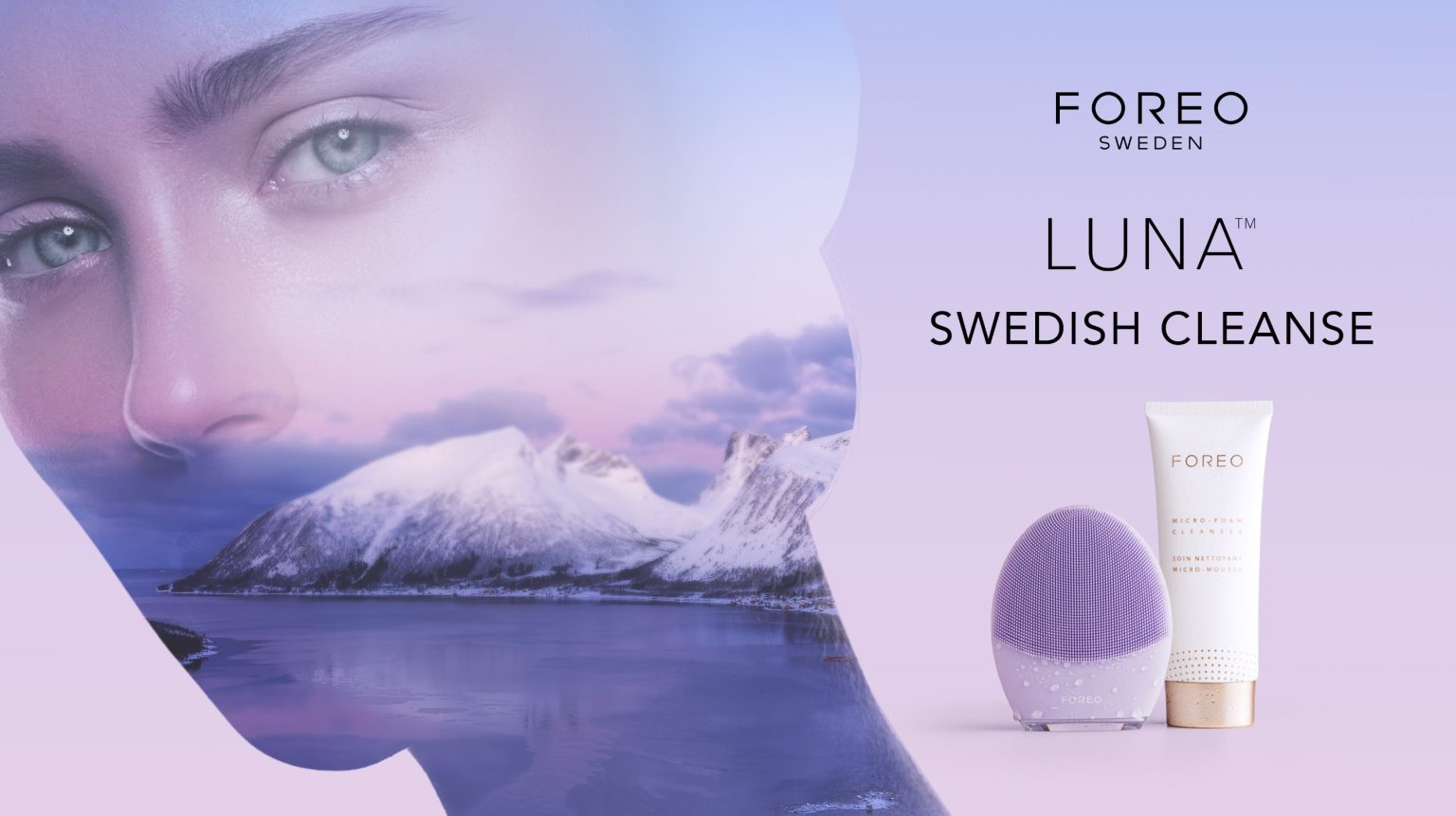 New Foreo campaign gives fresh definition to Swedish beauty