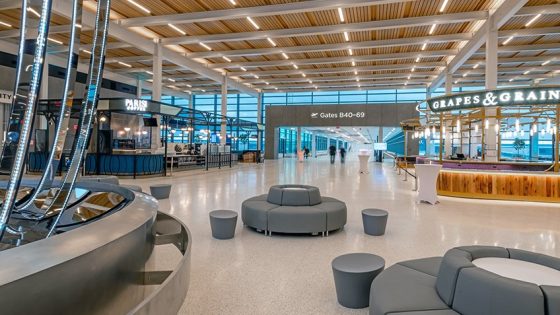 Kansas City Airport opens doors to new £1.5bn terminal
