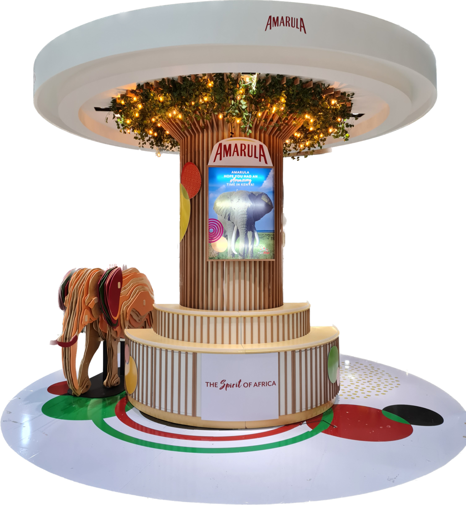 Distell and Dufry unveil Amarula tree installation at Jomo Kenyatta Airport