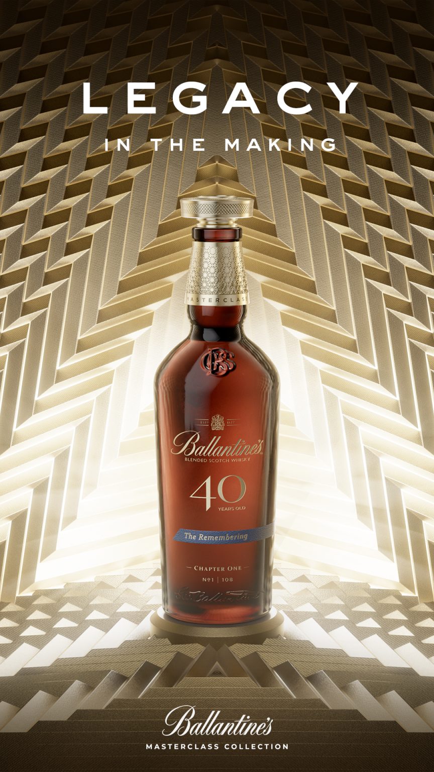 Ballantine’s unveils first release of 40 Year Old Masterclass Collection