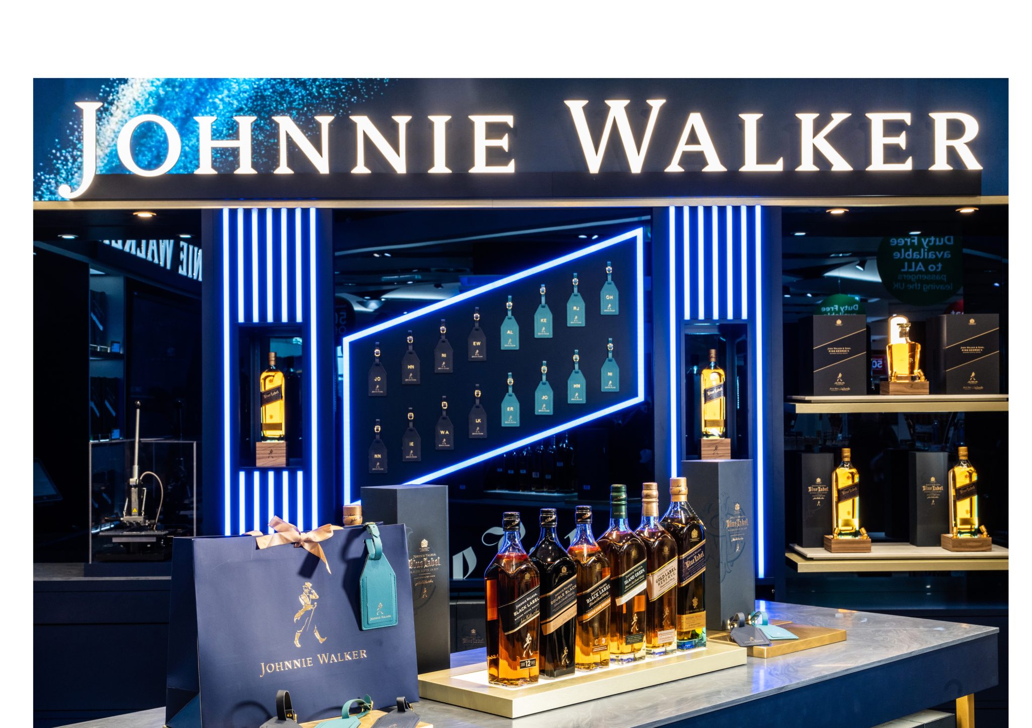 Diageo opens Johnnie Walker Blue Label store at Heathrow Terminal 2