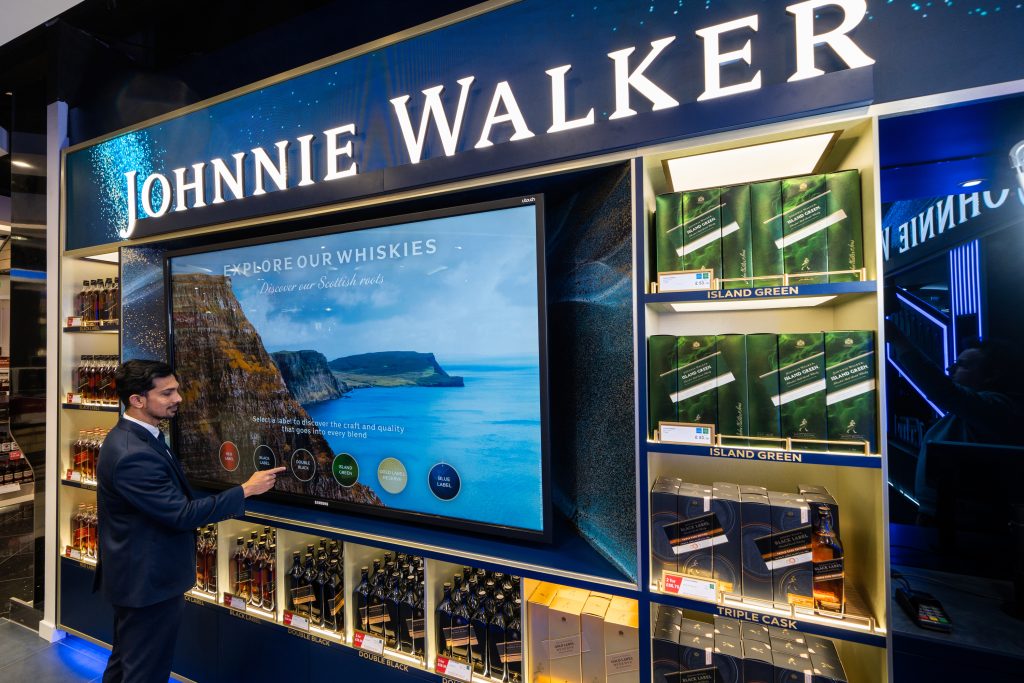 Diageo opens Johnnie Walker Blue Label store at Heathrow Terminal 2