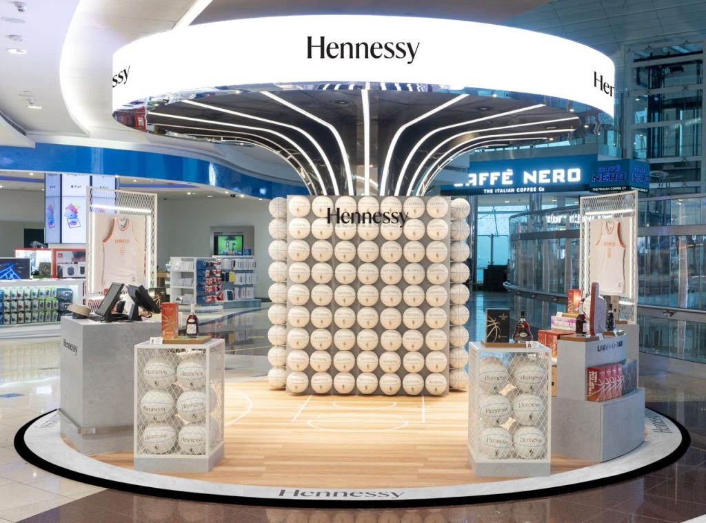 Moët Hennessy and Dubai Duty Free unveil basketball activation