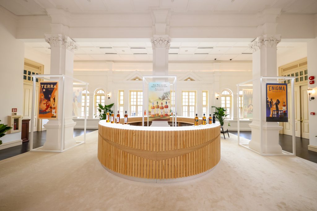 Edrington Global Travel Retail unveils latest innovations at Raffles Hotel