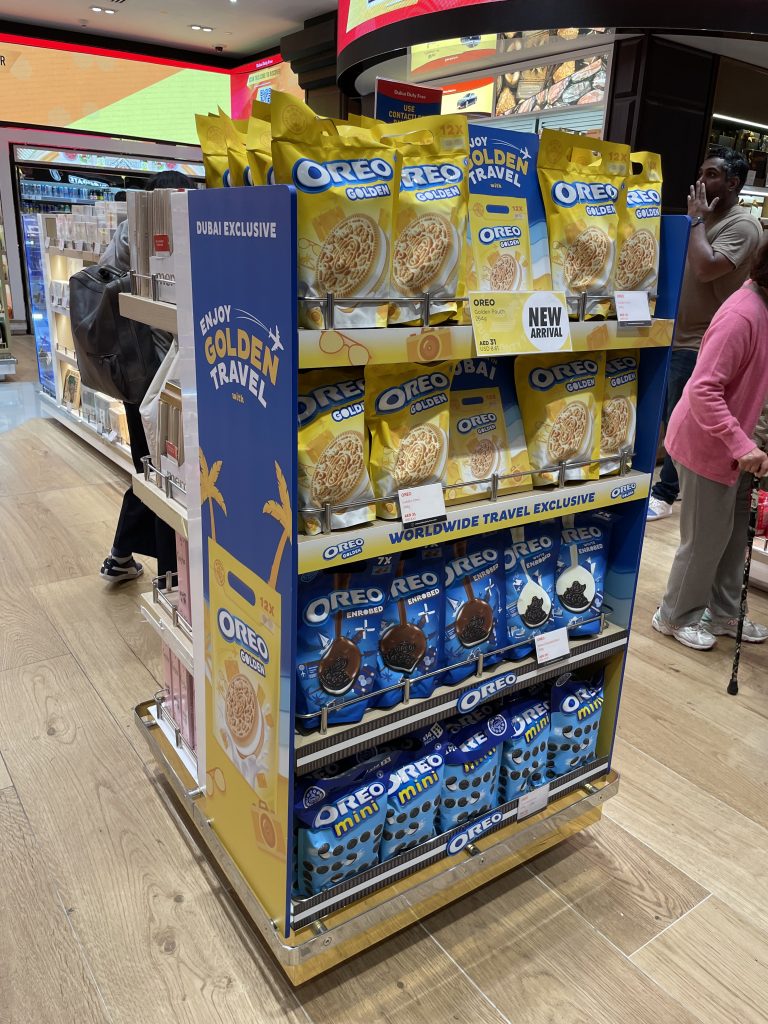 Mondelez WTR pre-launches Oreo Golden at Dubai Duty Free