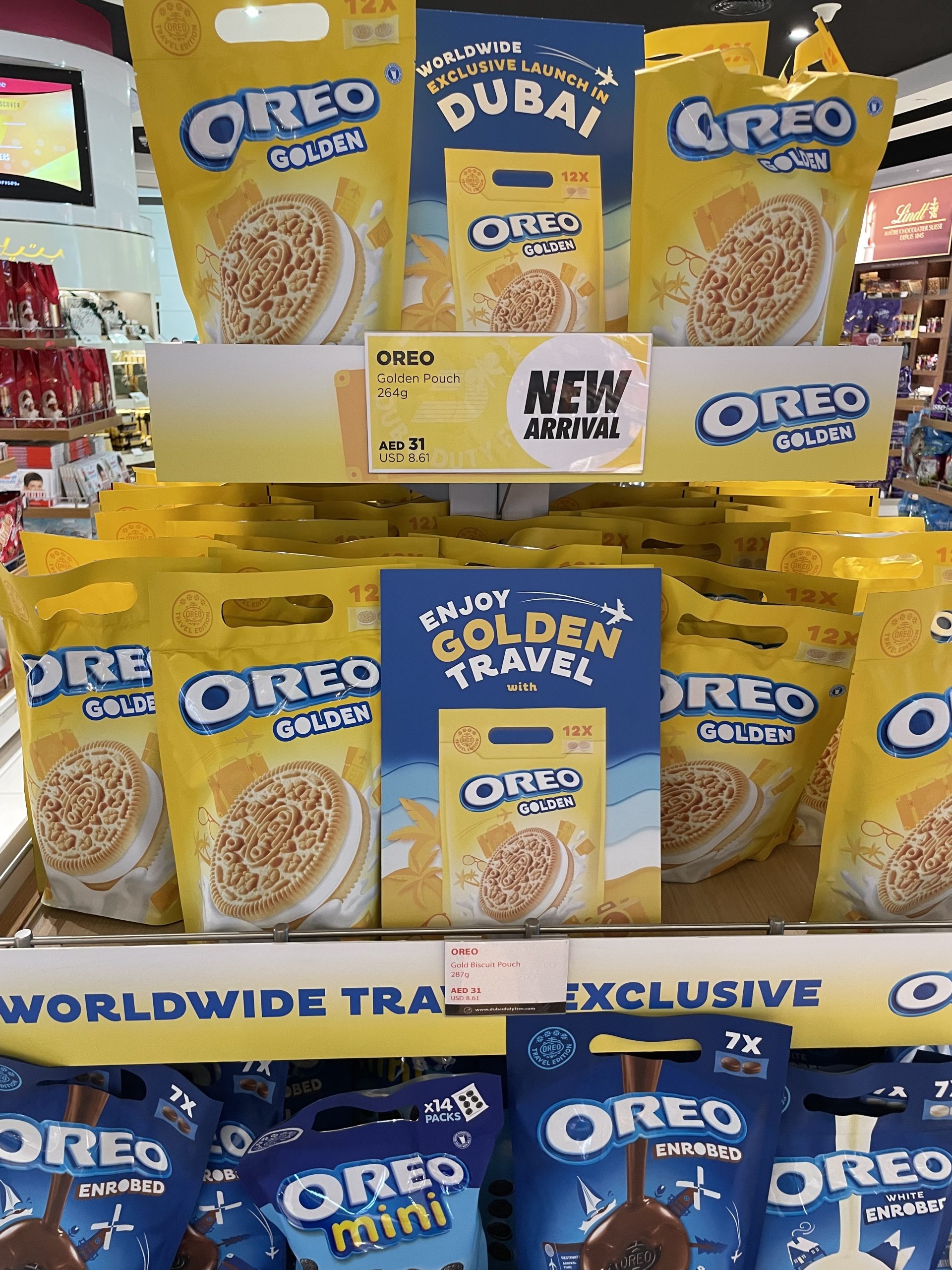 Mondelez WTR pre-launches Oreo Golden at Dubai Duty Free
