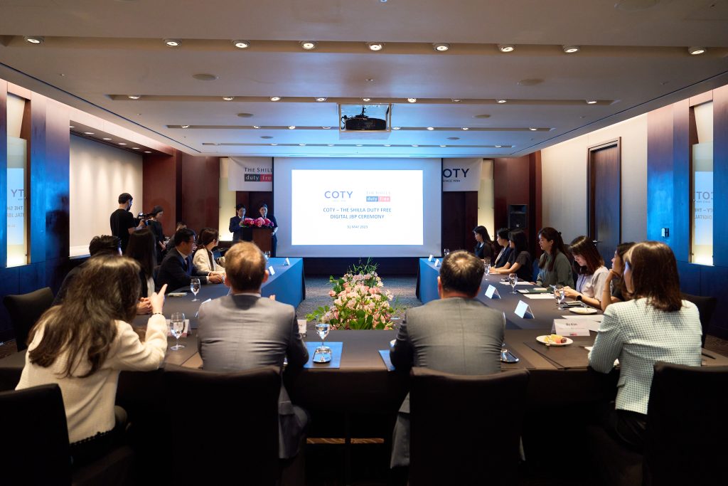 Coty and The Shilla Duty Free form digital partnership