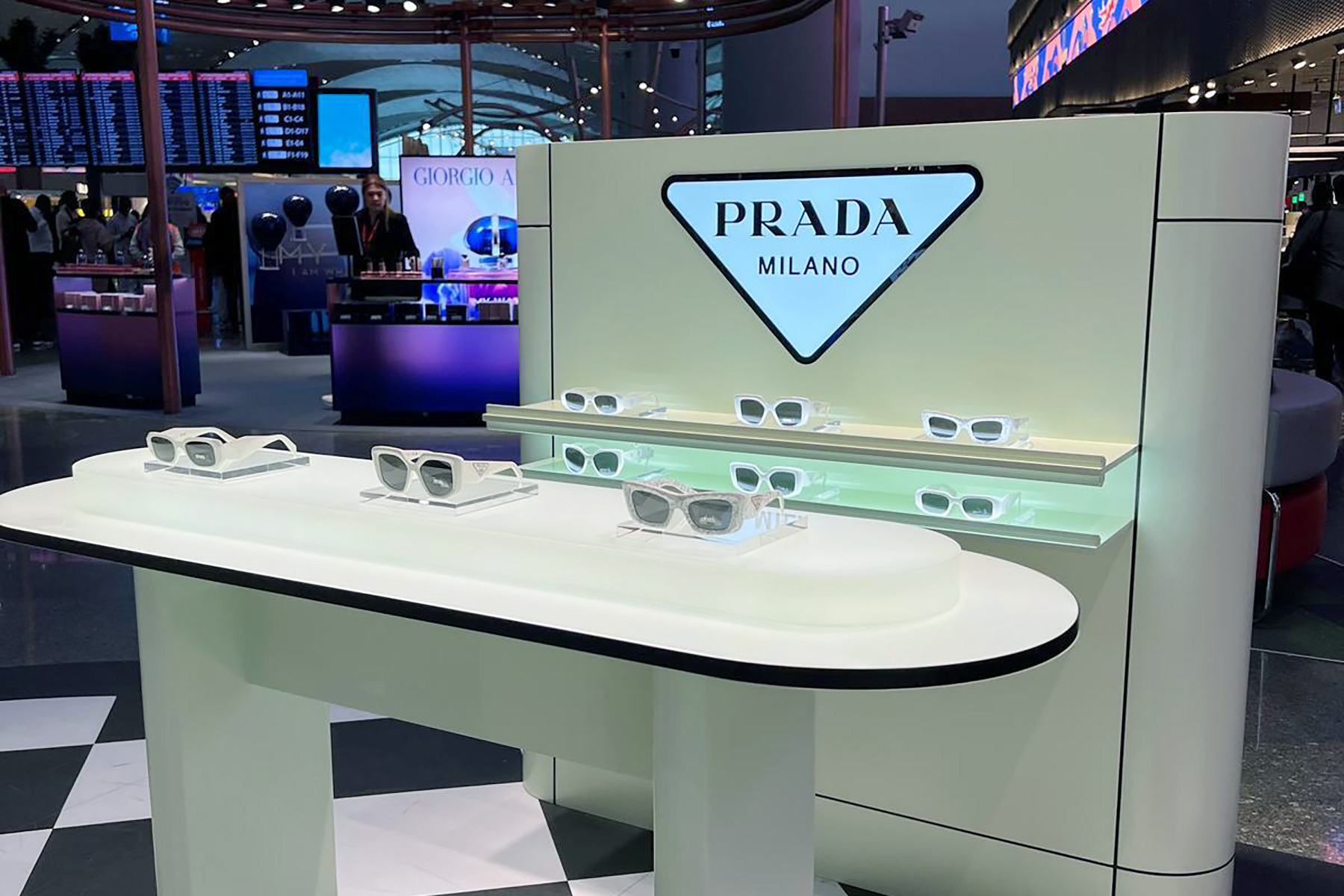 EssilorLuxottica unveils Prada Eyewear Pop-Up at Istanbul Airport