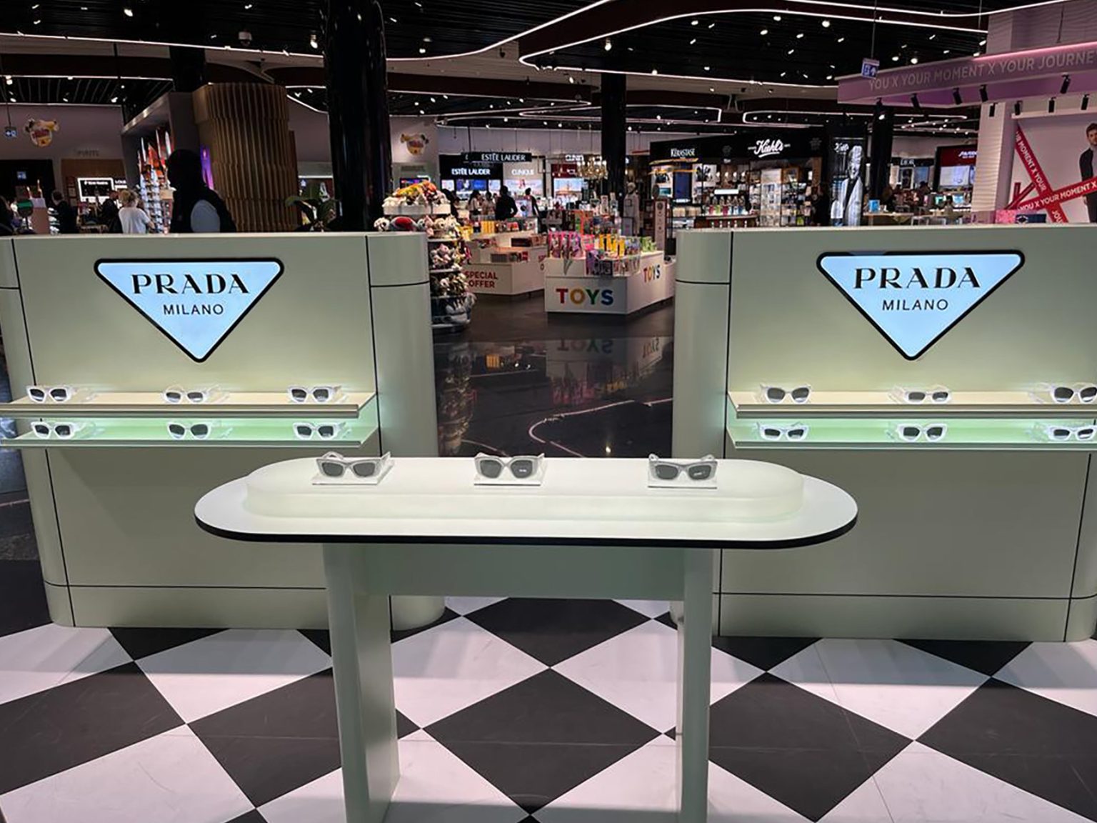 EssilorLuxottica unveils Prada Eyewear Pop-Up at Istanbul Airport