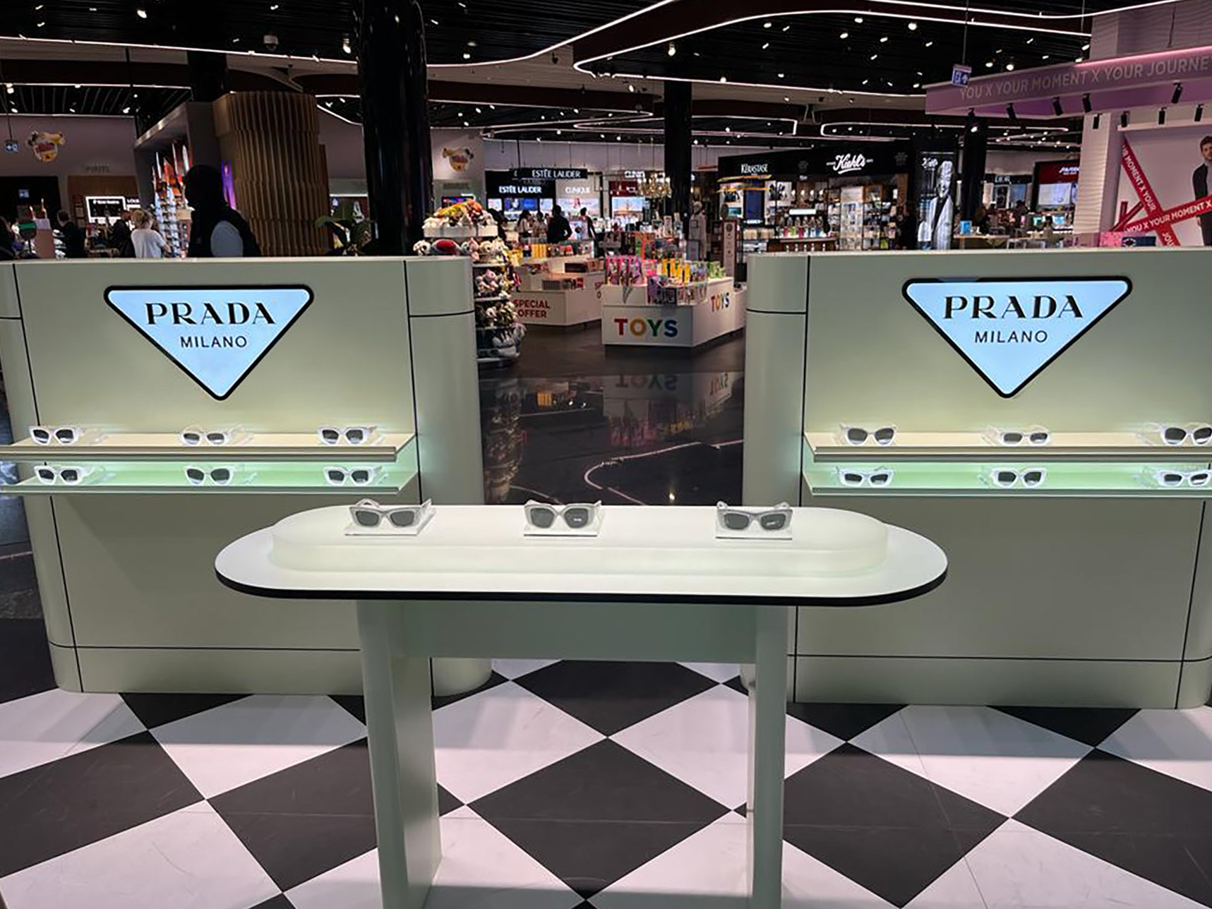 EssilorLuxottica unveils Prada Eyewear Pop-Up at Istanbul Airport