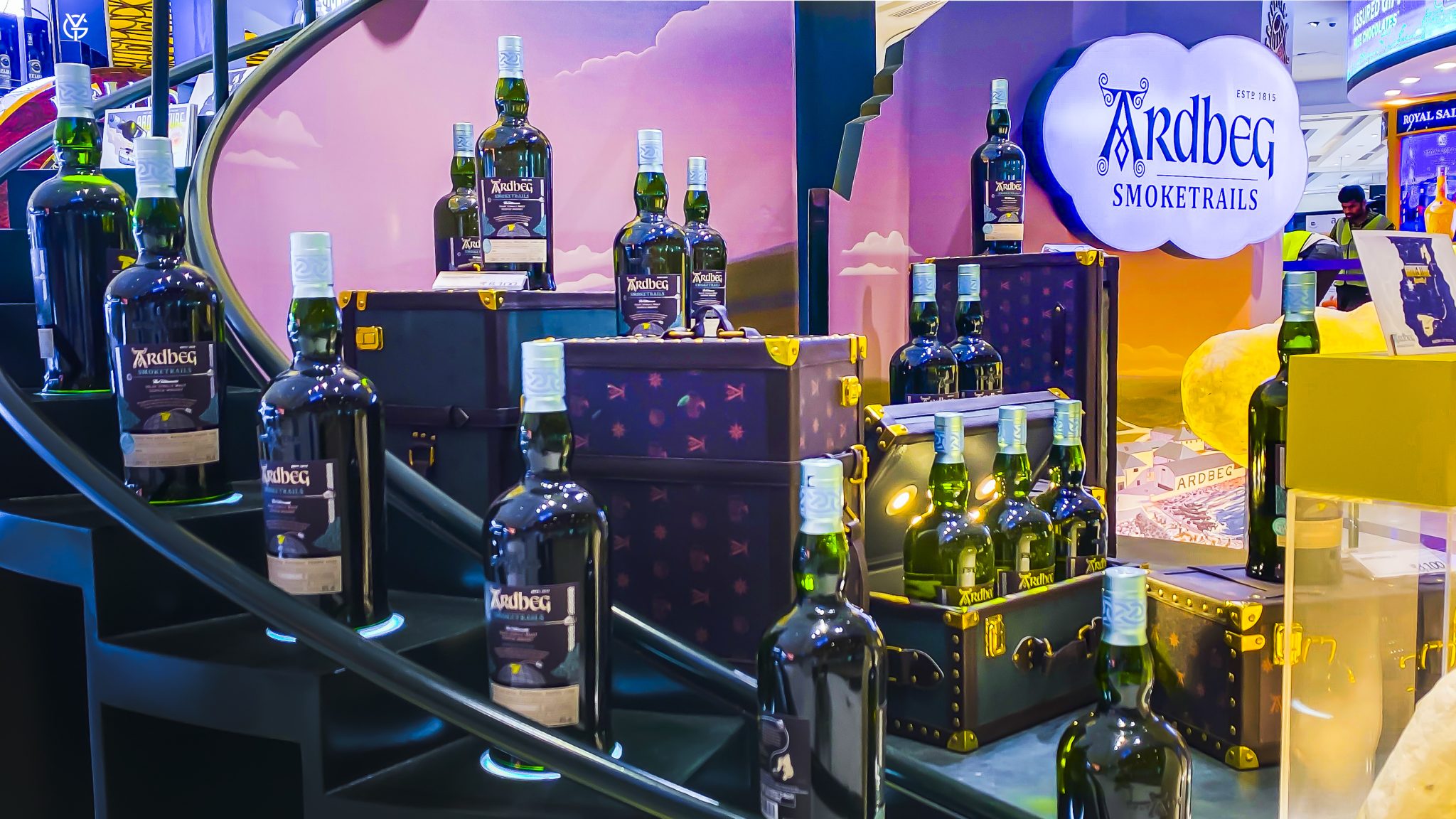 Mumbai Duty Free showcases Ardbeg Smoketrails Manzanilla Edition whisky