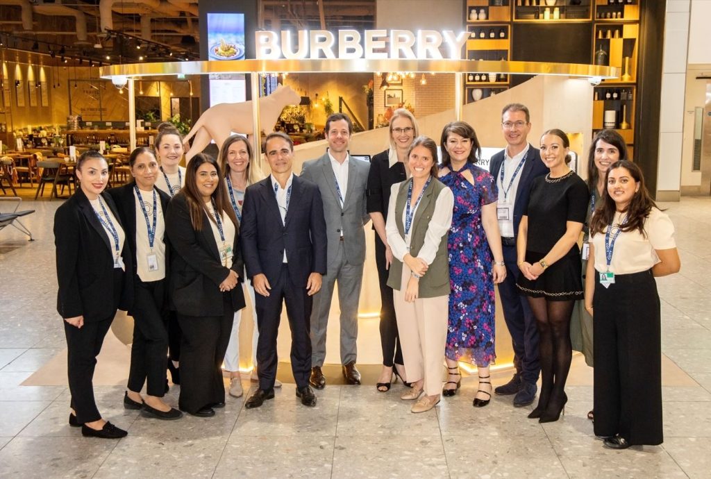 Coty and Dufry launch Burberry Goddess Eau de Parfum at Heathrow
