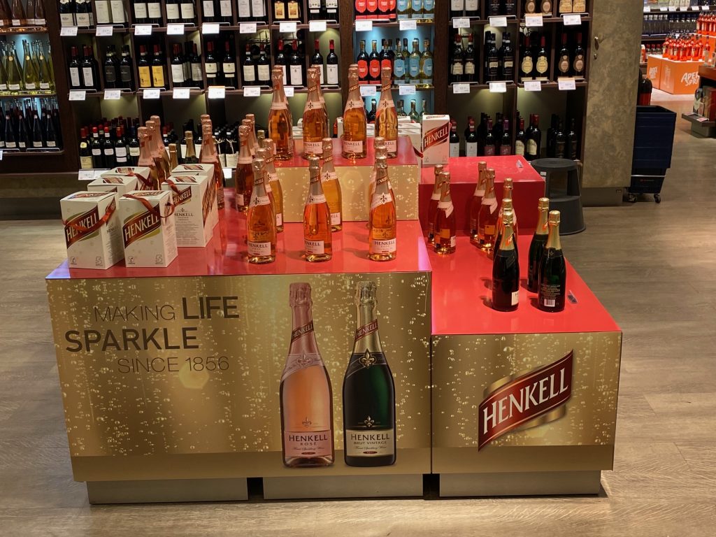 Henkell features impulse podium at Hamburg Airport