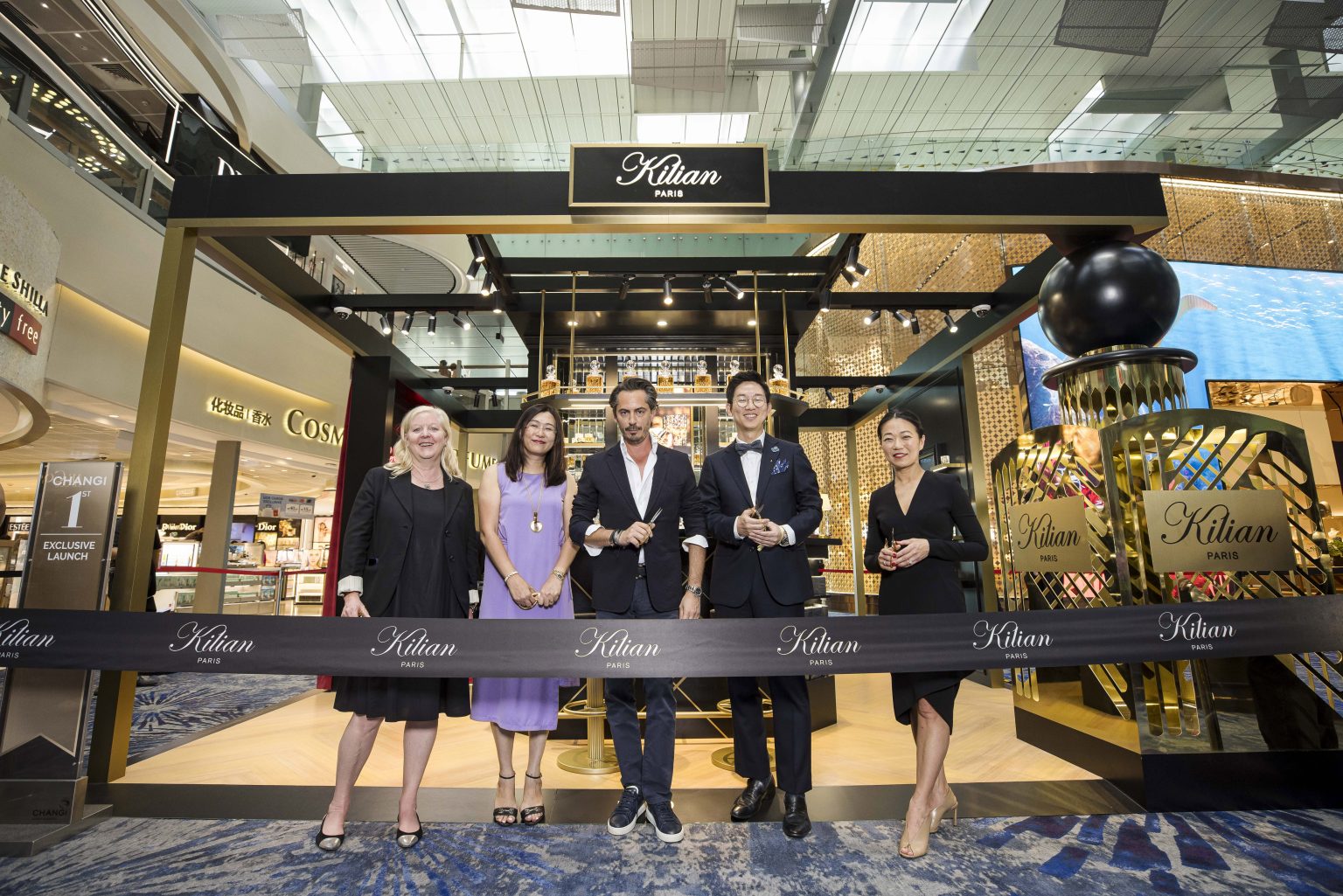 Kilian Paris founder opens new Shilla pop-up at Singapore Changi Airport