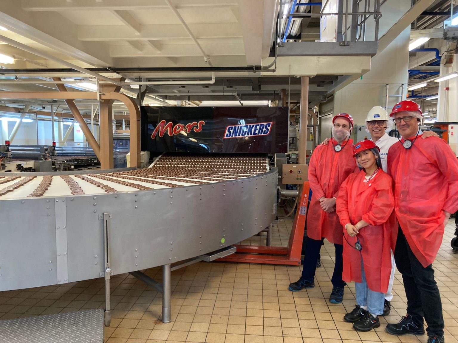 On location in Veghel, Holland: Mars Wrigley ITR showcases ...
