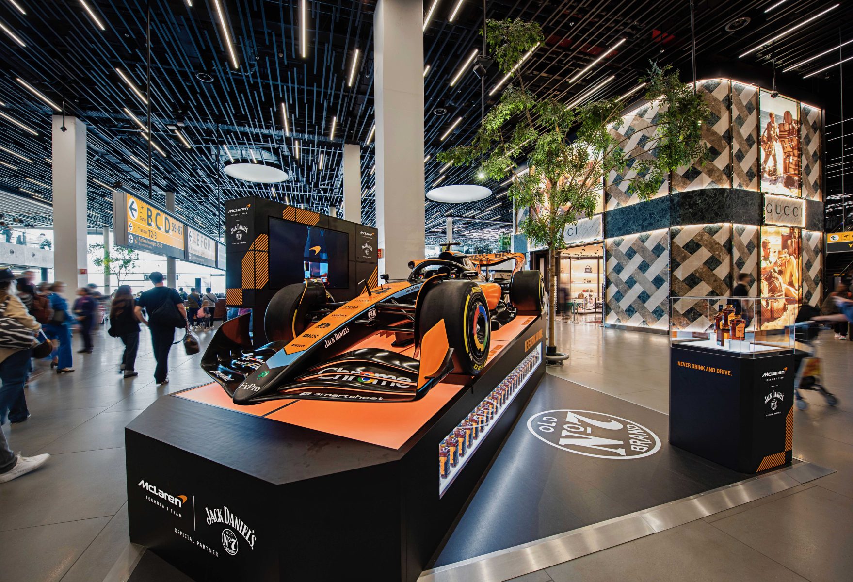 Brown-Forman creates Jack Daniel’s & McLaren F1 Team activation